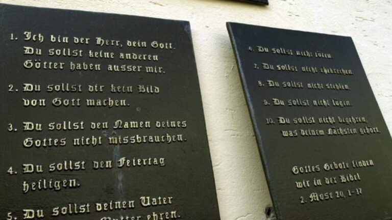 10 Gebote Beispiele aus dem Alltag für jeden Tag