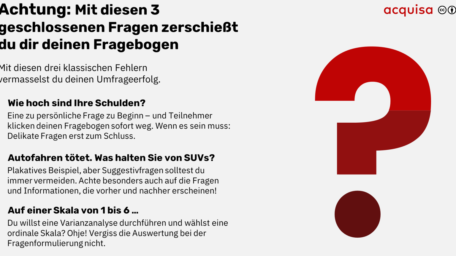 Geschlossene Fragen Beispiele für effektive Kommunikation