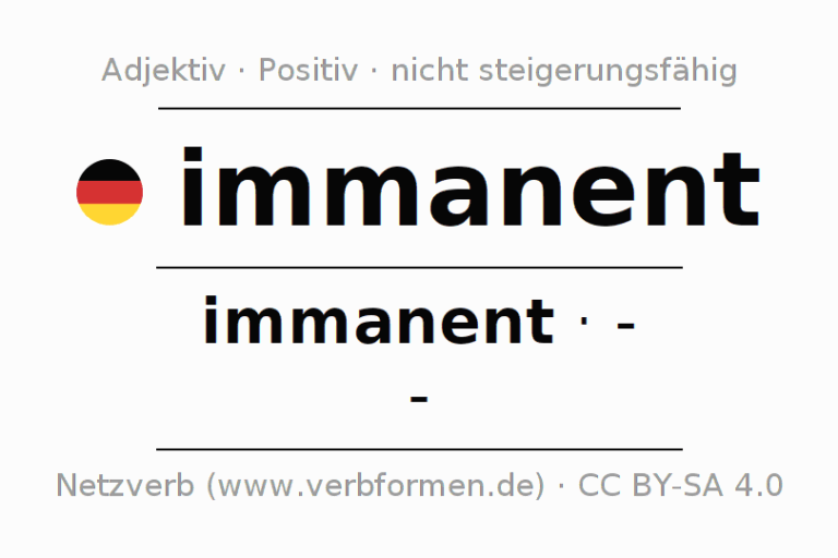 Immanent Bedeutung: Definition und Anwendungsbeispiele