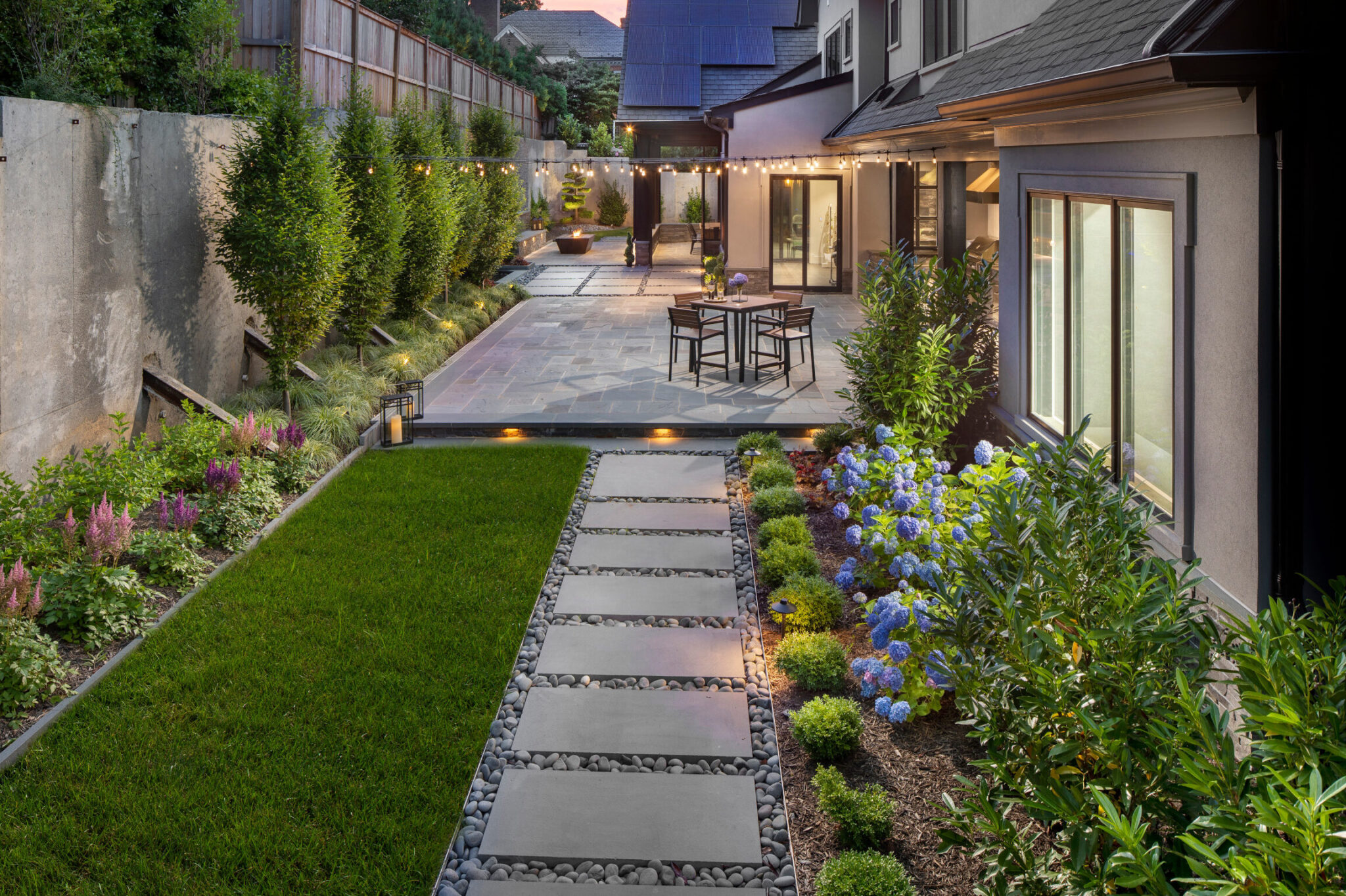 Stilvolle Inspirierende Ideen Gartengestaltung Modern Bilder
