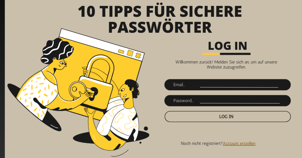 Passwort: Tipps und Strategien für sichere digitale Identitäten